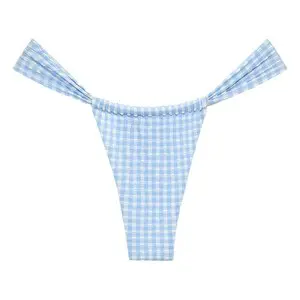 MONTCE Peri Micro Gingham Sandra Bikini Bottom