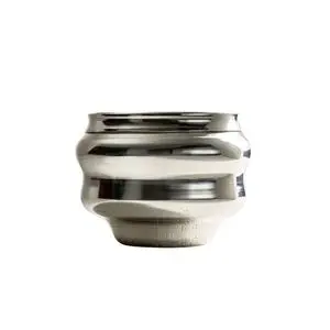 ANATOLIACRAFT Plated Solid Copper Tumbler - Silver