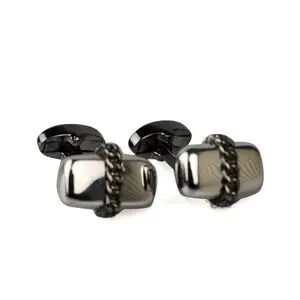 DAVID WEJ Chained Capsule Cufflinks