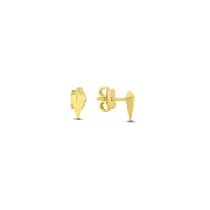 Mishka Gleam Stud Earrings - Gold