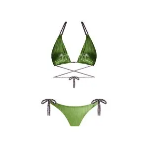NUR KARAATA Nikki Bikini Set - Green