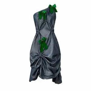 Miro Misljen Esmeralda Dress One Size - Grey