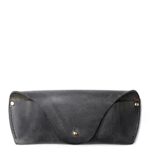 ROARCRAFT Leather Sunglasses Case Gray - Grey