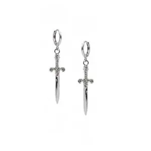 JAREDJAMIN Macbeth Dangle Earrings - Silver