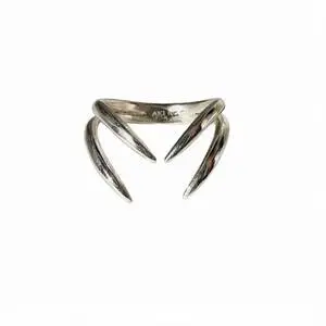 AKI ROC JEWELRY The Hug Ring Duo -sterling - Silver