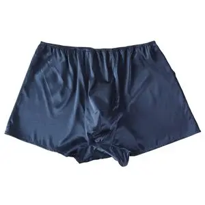 SOFT STROKES SILK Navy Pure Mulberry Silk Trunks - Blue