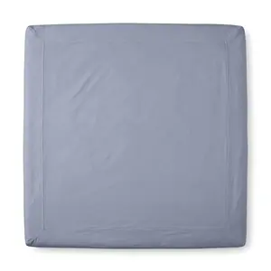 PURE PARIMA Ultra Percale Adjustable Fitted Sheet Slate - Blue