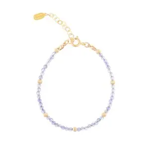 INARI JEWELLERY Celestial Bracelet Iolite Gemstone - Grey