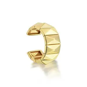 C|ND|N BY CANDAN BALTO Artdeco Pyramid Ear Cuff Gold
