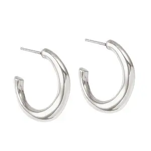 BIKO Rio Hoops Medium - Silver