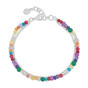 DOWER & HALL Tutti Frutti Orissa Bracelet In Sterling Silver - Gray
