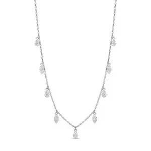 SHYMI Pave Drop Layering Necklace