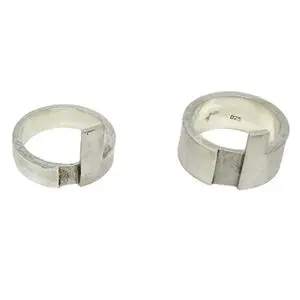 TG-JEWELLERY BY TAMARA GERVASIO Sterling Puzzle Stackable Ring - Silver