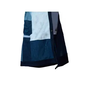 STORY WEAR Denim Wrap Skirt - Blue