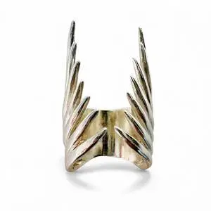 AKI ROC JEWELRY The Hug Statet Ring -sterling - Silver