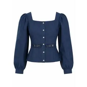 Mind Traveler Roma Navy Blouse - Blue