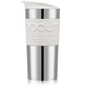 BODUM Neutrals Travel Mug Vacuum Travel Mug Off - White