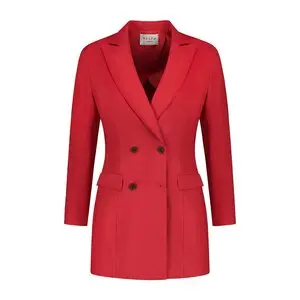 VULTO Linen Jacket - Red