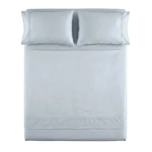 PURE PARIMA Yalda Sheet Set Icy - Blue