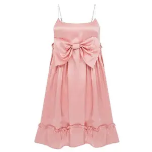LISA THE LABEL Angel Baby Bow Dress - Pink
