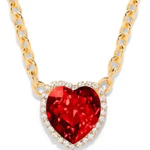 THE PINK REEF G Ocean Necklace In Ruby - Red