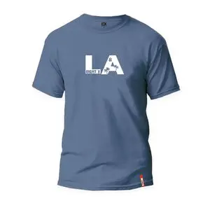 EIGHT X A Day In La Graphic T-shirt - Blue