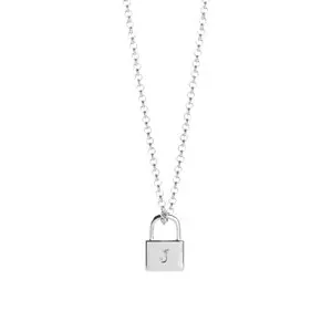 MURU Padlock Necklace - Silver