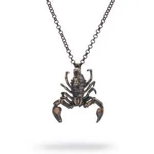 EBRU JEWELRY Scorpion Guardian ’s Sterling Necklace - Silver
