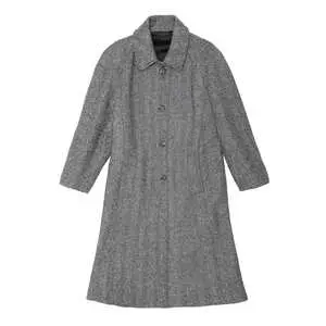 HEGARTY Tweed Overcoat - Grey
