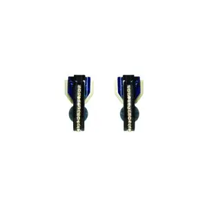 GISSA BICALHO Handmade Acrylic Earring Short Orion - Blue