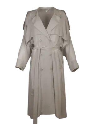 HELENE GALWAS Feline - Silk Trench Coat