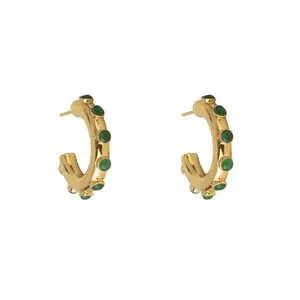 Bounkit Nicky Hoops Onyx - Green