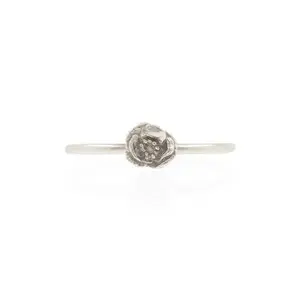 LEE RENEE Poppy Stacking Ring - Silver