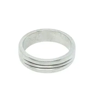 TG-JEWELLERY BY TAMARA GERVASIO S Sterling Two Open Line Band Ring - Silver