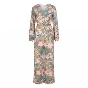 MAISON QALA Blush Jumpsuit - Pink