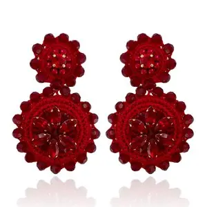 PINAR OZEVLAT Flower Drop - Red