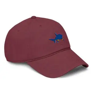 ANCHOR & CREW Embroidered Cotton Cap - Red