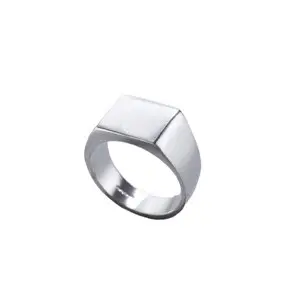 POSH TOTTY DESIGNS Sterling Signet Ring - Silver
