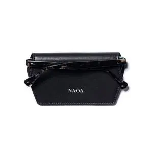 NAOA Slim Glasses Case - Black