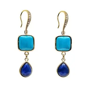 Farra Square Earrings