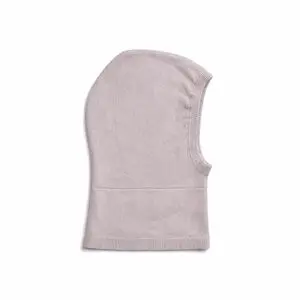 FIORA MUSE Neutrals Cashmere Balaclava Hood - Beige