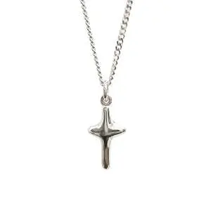 WON ASTRE Cross Of The Light Necklace - Silver