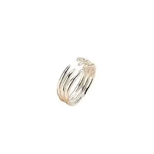 POSH TOTTY DESIGNS Talon Open Ring - Silver