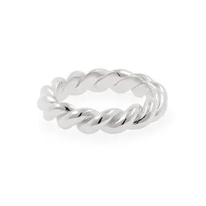 Côté Caché Chunky Twist Ring - Silver
