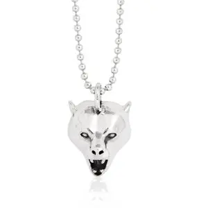 STRANGE FRUIT Bear Pendant - Silver