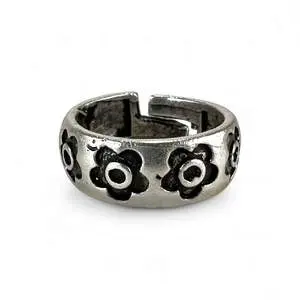 BY VIRGO Elaris Antique Ring - Silver