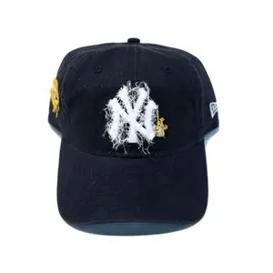C.A.N.V.A.S Escape From N Y Dad Hat W/ Gold Lips - Blue