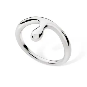 LUCY QUARTERMAINE Dripping Ring - Silver