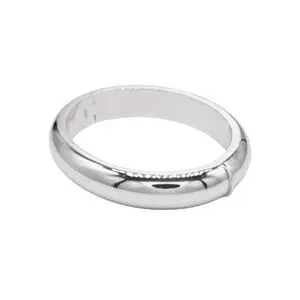 BELINDA JEWELZ Jade Chunky Bangle - Silver