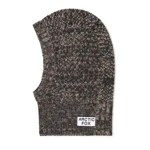 ARCTIC FOX & CO. The Alpaca Balaclava Hood Frosted Walnut - Brown